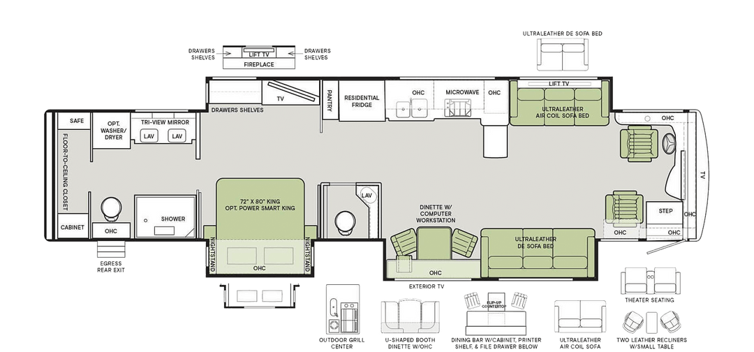 2023 Tiffin Allegro Bus | North Trail RV Center