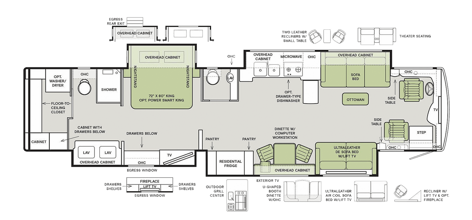 2023 Tiffin Allegro Bus | North Trail RV Center