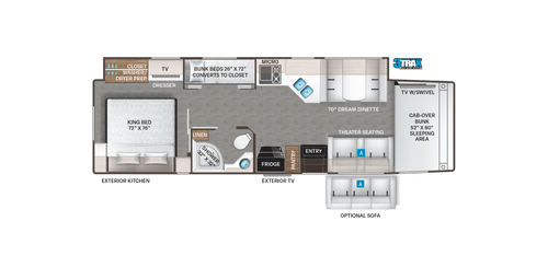 2026 Thor Magnitude Grand For Sale | Super C RV at North Trail RV Center