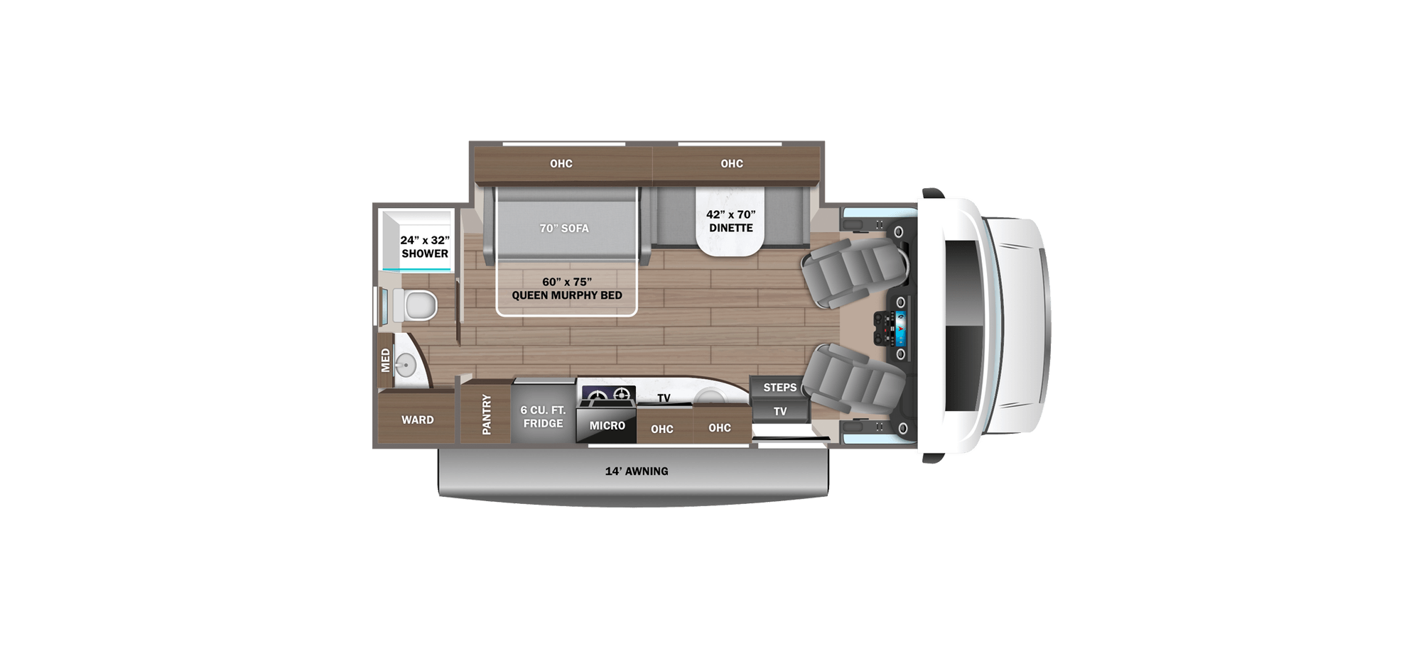 2026 Jayco Melbourne Prestige Class C Motorhome for Sale | North Trail ...