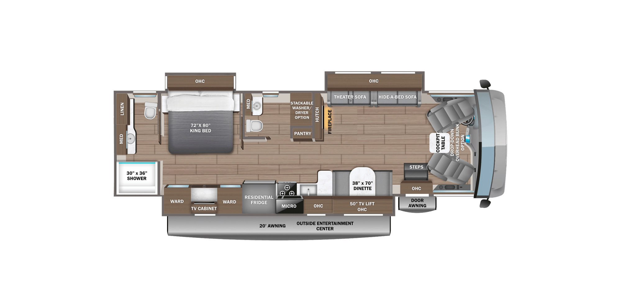 2026 Jayco Precept Class A Motorhome for Sale | North Trail RV Center