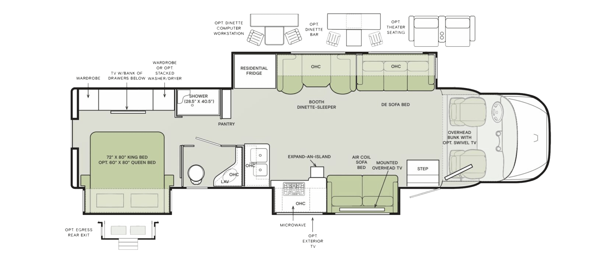 2025 Tiffin Allegro Bay | North Trail RV Center