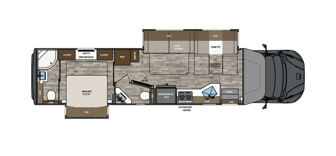 2026 Renegade RV Verona Motorhomes for Sale | North Trail RV Center