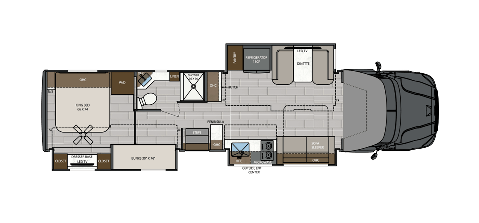 2026 Renegade RV Explorer Motorhomes for Sale | North Trail RV Center