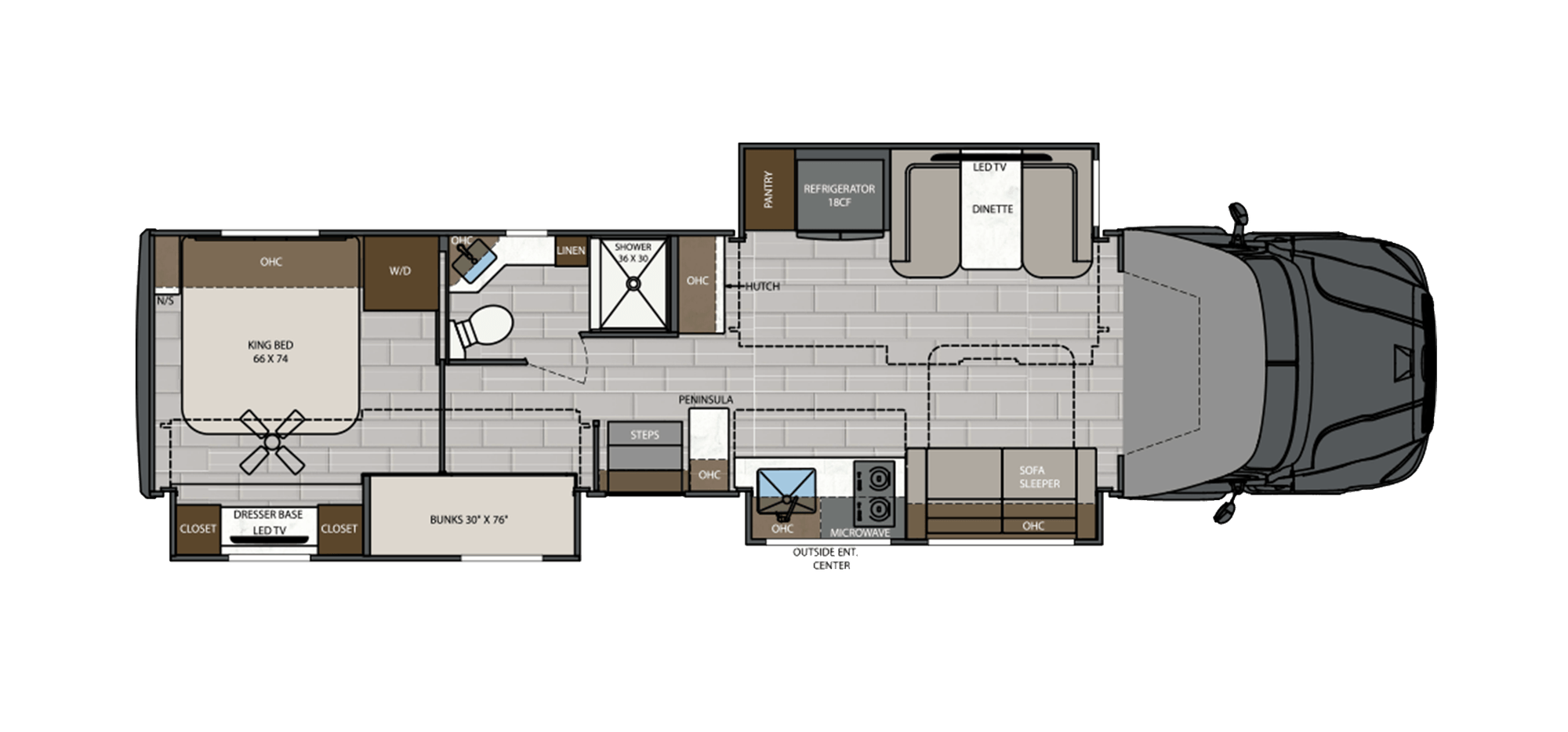 2026 Renegade RV Explorer Motorhomes for Sale | North Trail RV Center